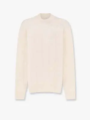 BOSS Fredo Wool And Cashmere Sweater - Multicolor