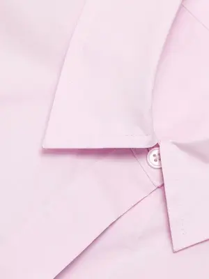 Simkhai Renata Cropped Button-up Shirt