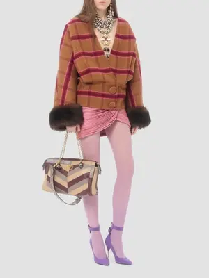 Valentino Garavani Panthea Medium Shoulder Bag In Nappa