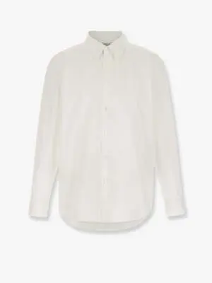 Saint Laurent Saint Laurent Men Cotton Shirt With Plastron Multicolor