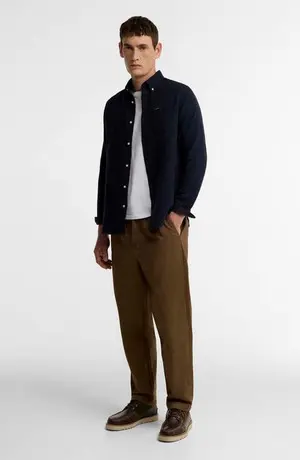 Barbour Buckley Button-down Shirt - Navy