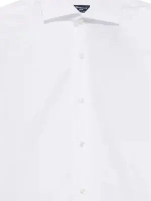 FINAMORE 1925 Spread-collar Long-sleeve Shirt