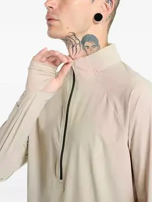 On Half-zip Raglan-sleeve Jacket