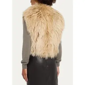 Brunello Cucinelli Long Lamb Shearling Vest