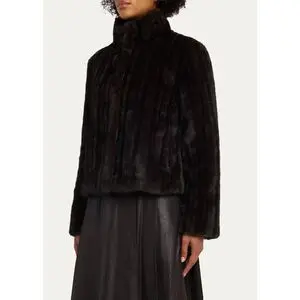 Simkhai Sudie Faux Fur Jacket