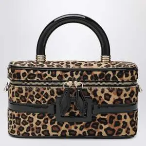 ROGER VIVIER Belle Vivier Mini Vanity Bag In Pony Hair Print - Multicolor