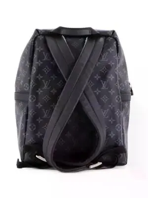 LOUIS VUITTON Discovery Monogram Eclipse Canvas Pm Backpack - Black