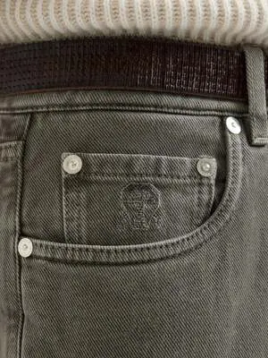 Brunello Cucinelli Dyed Denim Pants - Multicolor