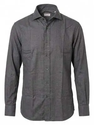 Brunello Cucinelli Cotton And Lyocell Shirt - Multicolor