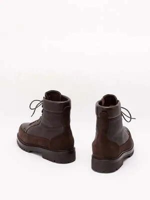 Brunello Cucinelli Leather Explorer Boots