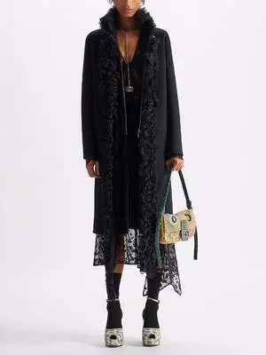 Fendi Coat Double Breasted - Multicolor