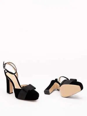 Fendi Velvet Slingback - Multicolor