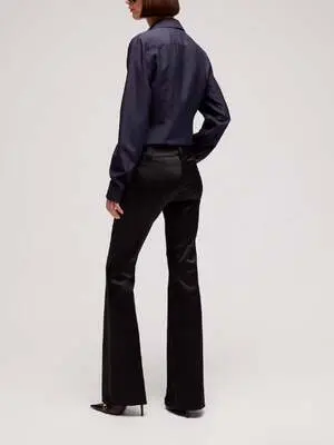 Gucci Acetate Duchesse Flared Pants