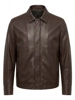 Tagliatore Foch` Leather Jacket - Multicolor