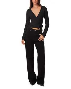 SNDYS. Nikola Wrap Top