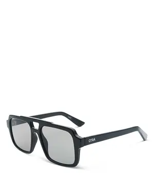 OTRA Tame Aviator Sunglasses, 59mm Black