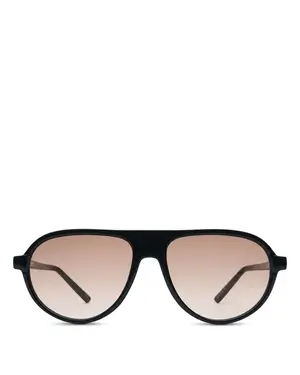 OTRA Iggy Aviator Sunglasses, 58mm - Black