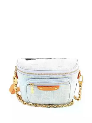 LOUIS VUITTON Bum Bag Monogram Denim Mini Belt Bag