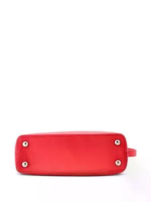 LOUIS VUITTON Capucines Bag Leather Bb Satchel - Red