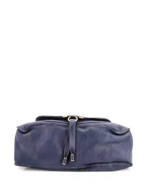 Chloé Marcie Leather Medium Shoulder Bag - Blue
