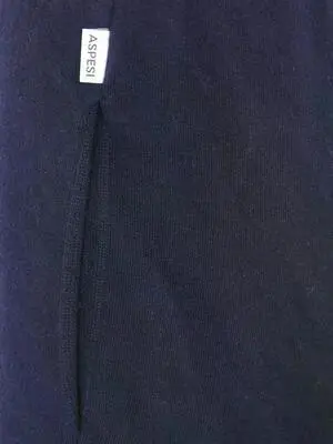 Aspesi Logo-tag Track Pants - Blue