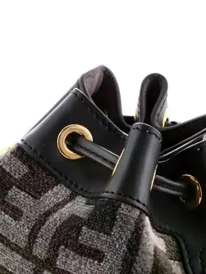 Fendi Mon Tresor Zucca Tapestry Mini Bucket Bag
