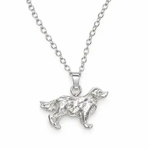 SIMON KEMP JEWELLERS Retriever Pendant In Solid Sterling Recycled