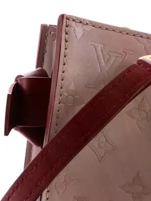 LOUIS VUITTON Very Monogram Leather Mm Tote Bag