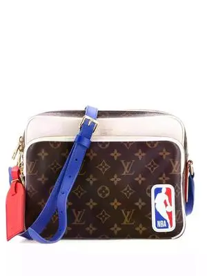 LOUIS VUITTON X Nba Nil Messenger Bag Monogram Canvas Crossbody Bag - Brown