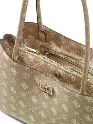 Guess Emelie Logo-print Shoulder Bag