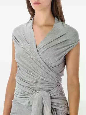 Gimaguas Wrap-style Sleeveless Top