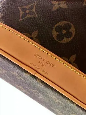 LOUIS VUITTON Noe Nm Handbag Monogram Canvas Nano Bucket Bag - Brown