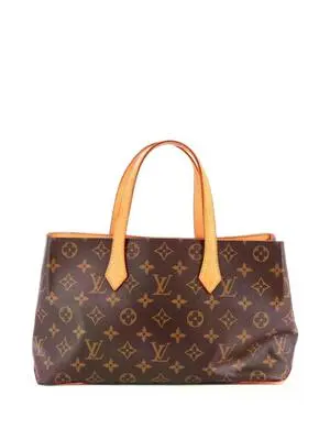 LOUIS VUITTON Wilshire Handbag Monogram Canvas Pm Tote Bag