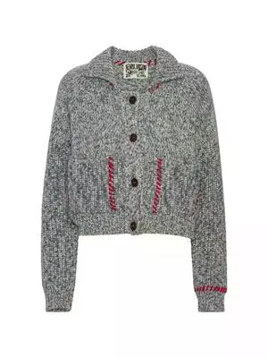 Henrik Vibskov Stitch Chunky-knit Cardigan - Grey