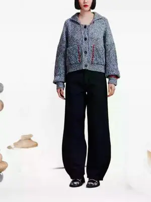 Henrik Vibskov Stitch Chunky-knit Cardigan