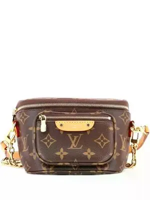 LOUIS VUITTON Bum Bag Monogram Canvas Mini Belt Bag