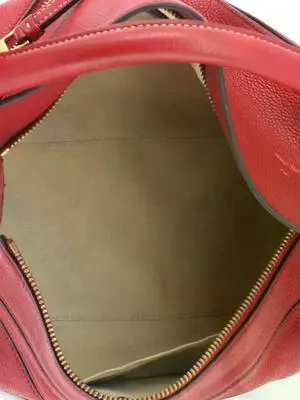 Loewe Puzzle Bag Leather Medium Shoulder Bag - Red