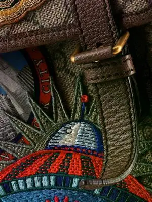 Gucci Courrier Soft Gg Coated Canvas With Applique Large Backpack