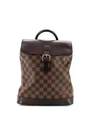 LOUIS VUITTON Soho Damier Backpack - Brown