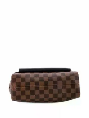 LOUIS VUITTON Vavin Handbag Damier With Leather Pm Crossbody Bag