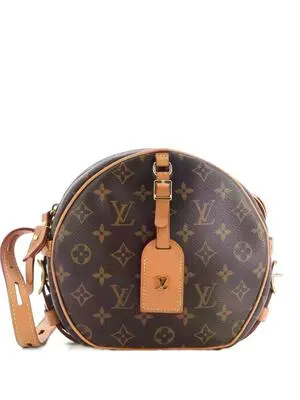 LOUIS VUITTON Boite Chapeau Souple Bag Monogram Canvas Mm Shoulder Bag - Brown