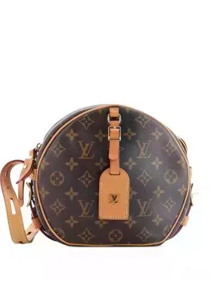 LOUIS VUITTON Boite Chapeau Souple Bag Monogram Canvas Mm Shoulder Bag - Brown