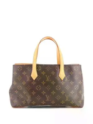 LOUIS VUITTON Wilshire Handbag Monogram Canvas Pm Tote Bag