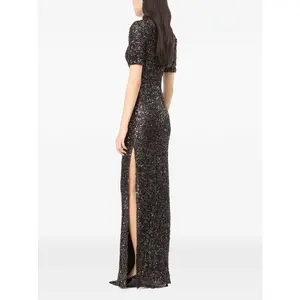 ROTATE BY BIRGER CHRISTENSEN Sequin-embellished Gown