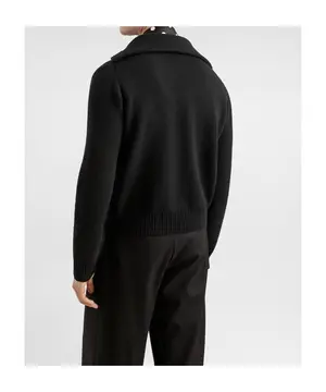 Dolce & Gabbana Virgin Wool Cardigan With Embroidery