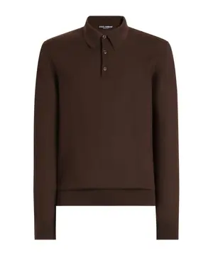 Dolce & Gabbana Cashmere Polo Shirt