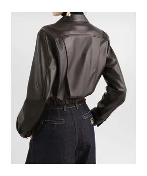 Dolce & Gabbana Dolce Gabbana Cropped Leather Jacket