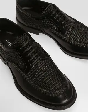 Dolce & Gabbana Dolce Gabbana Woven Derby Shoes
