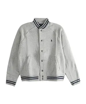 Polo Ralph Lauren Striped Bomber Jacket - Gray
