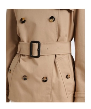 Burberry Cotton Gabardine Trench Coat